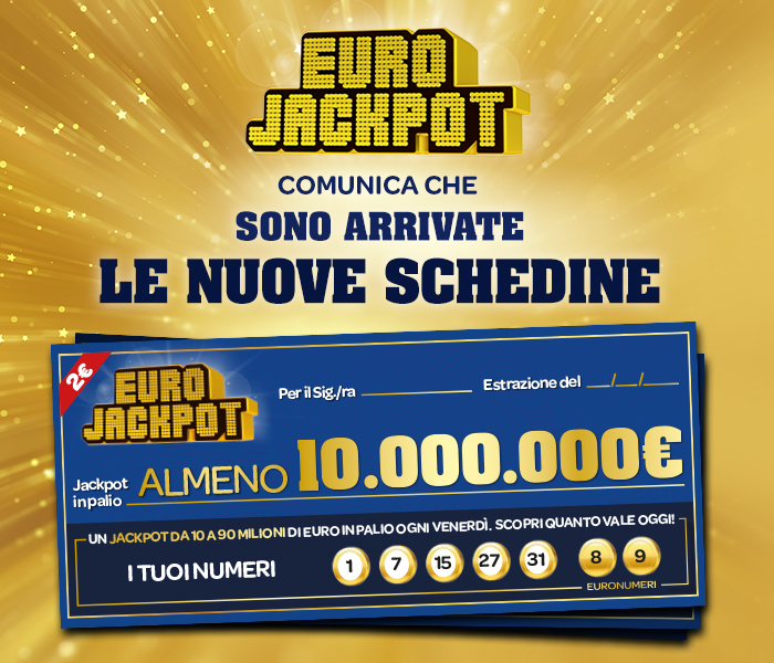 Scopri la lotteria Eurojackpot | Sisal Group